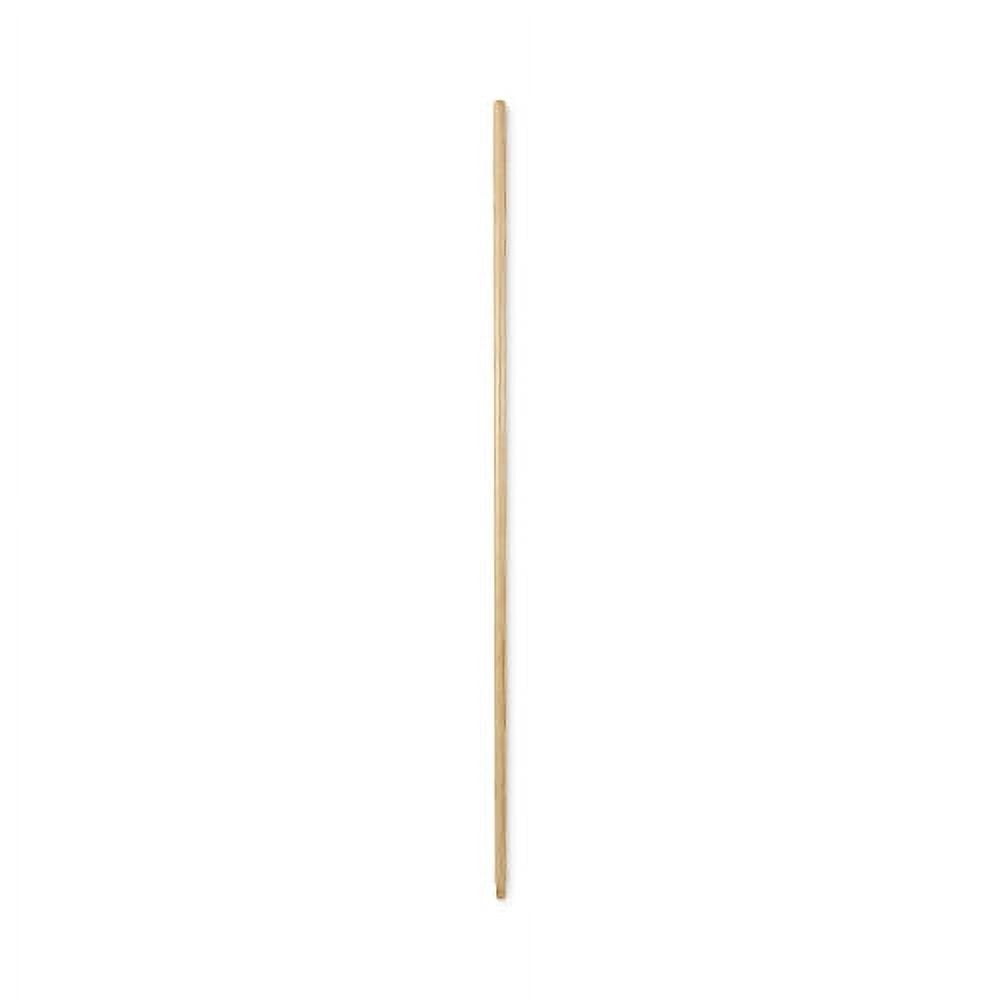 Boardwalk Threaded End Broom Handle, Lacquered Hardwood, 0.94" dia x 54 ...
