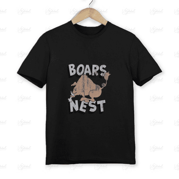 Boars Nest Bar Sign Retro Southern Country Vintage Logo Art Unisex T ...