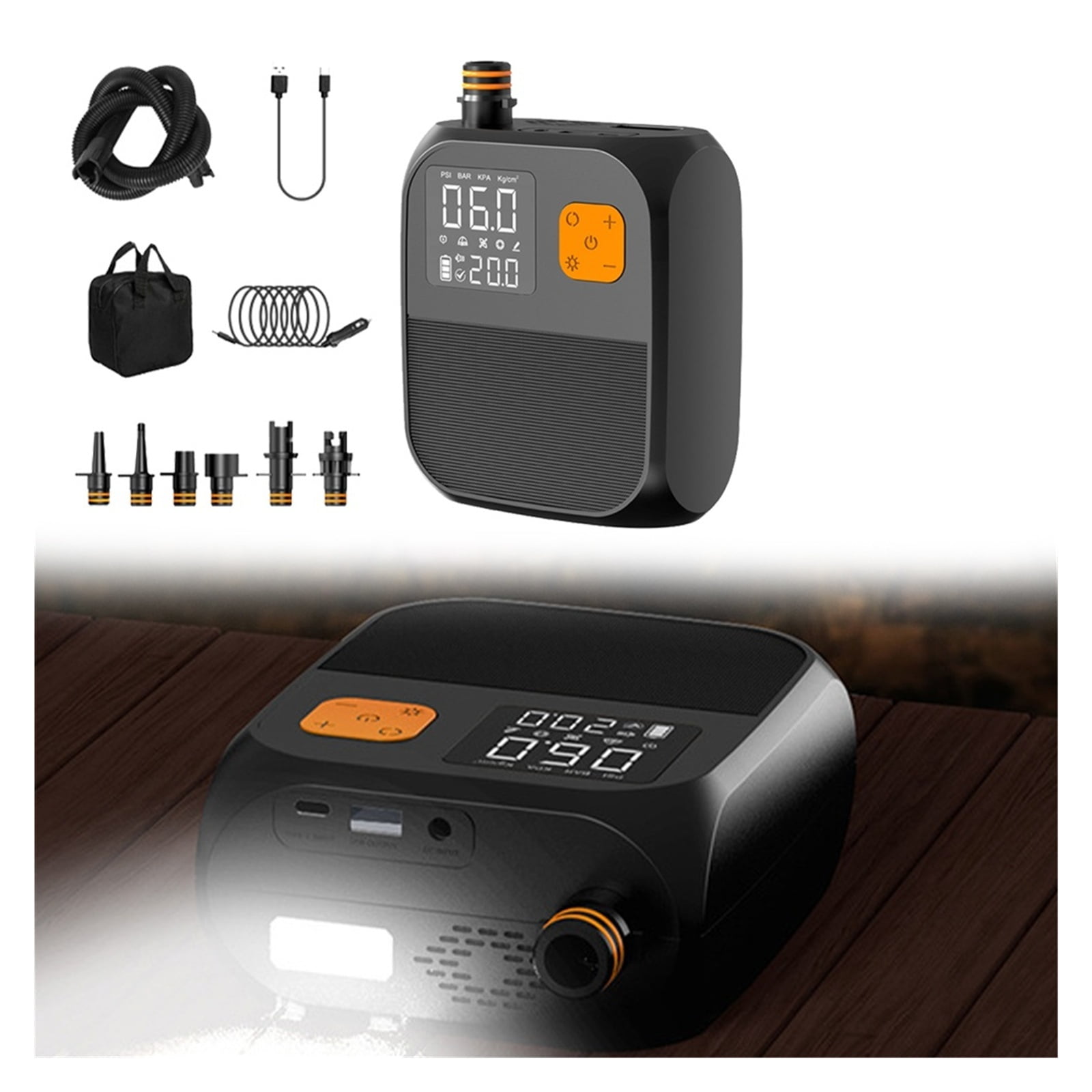 Boat Accessories 25PSI High Pressure Stand Up Paddle Pump Inflation ...