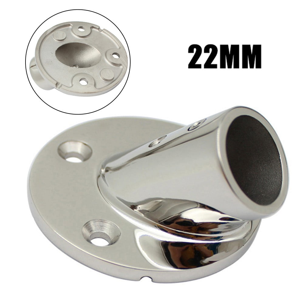 Boat Accessories 60 Degree Round Base Stainless Steel Handrail Fitting ...