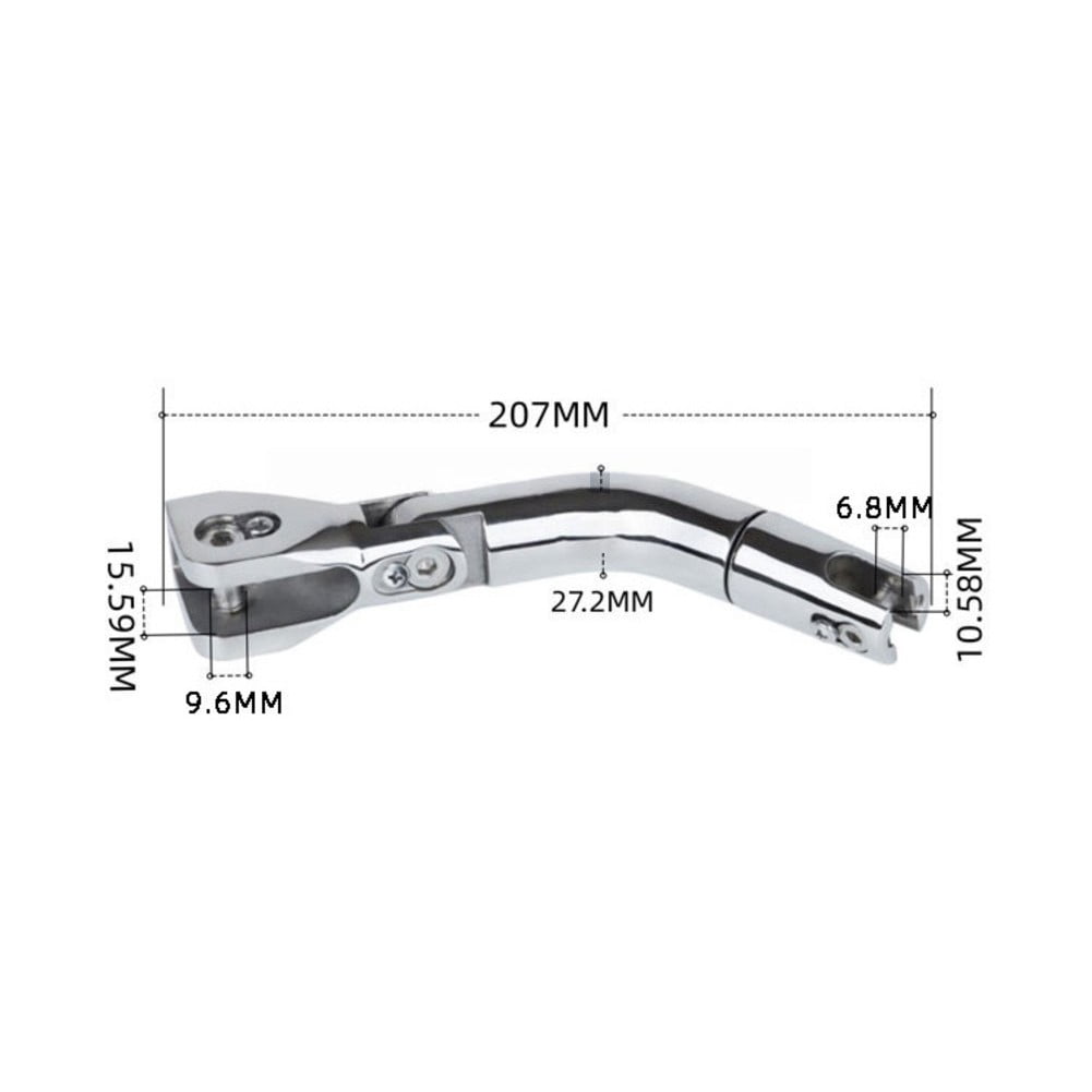 Boat Anchor Swivel Connector Three-Section Anchor Connector 316 ...