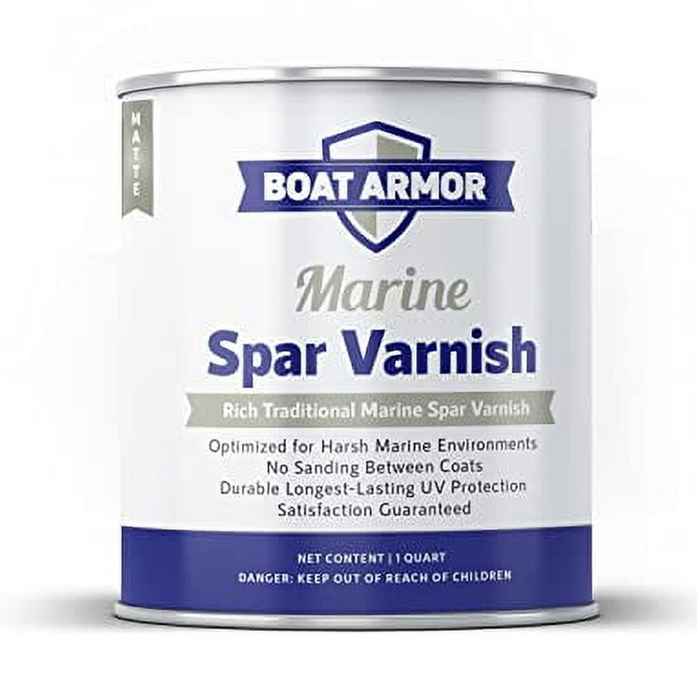 Boat-Armor Marine Gloss Spar Varnish - Marine Varnish Redesigned to ...