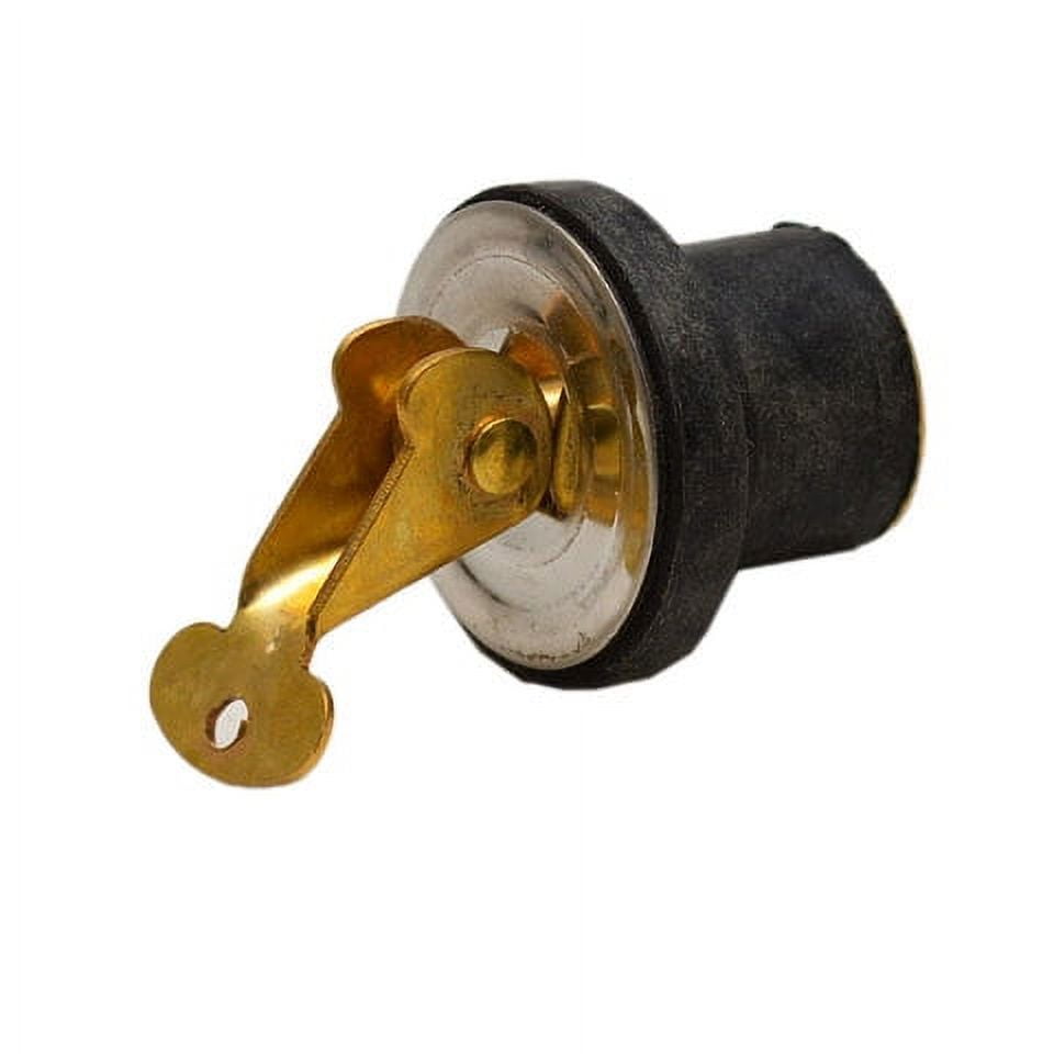 Boat Baitwell Livewell Plug | Brass 3/4 Inch - Walmart.com