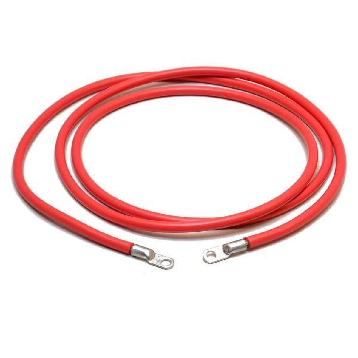 Boat Battery Cable | Marine Wire 2 AWG 78 Inch Red - Walmart.com