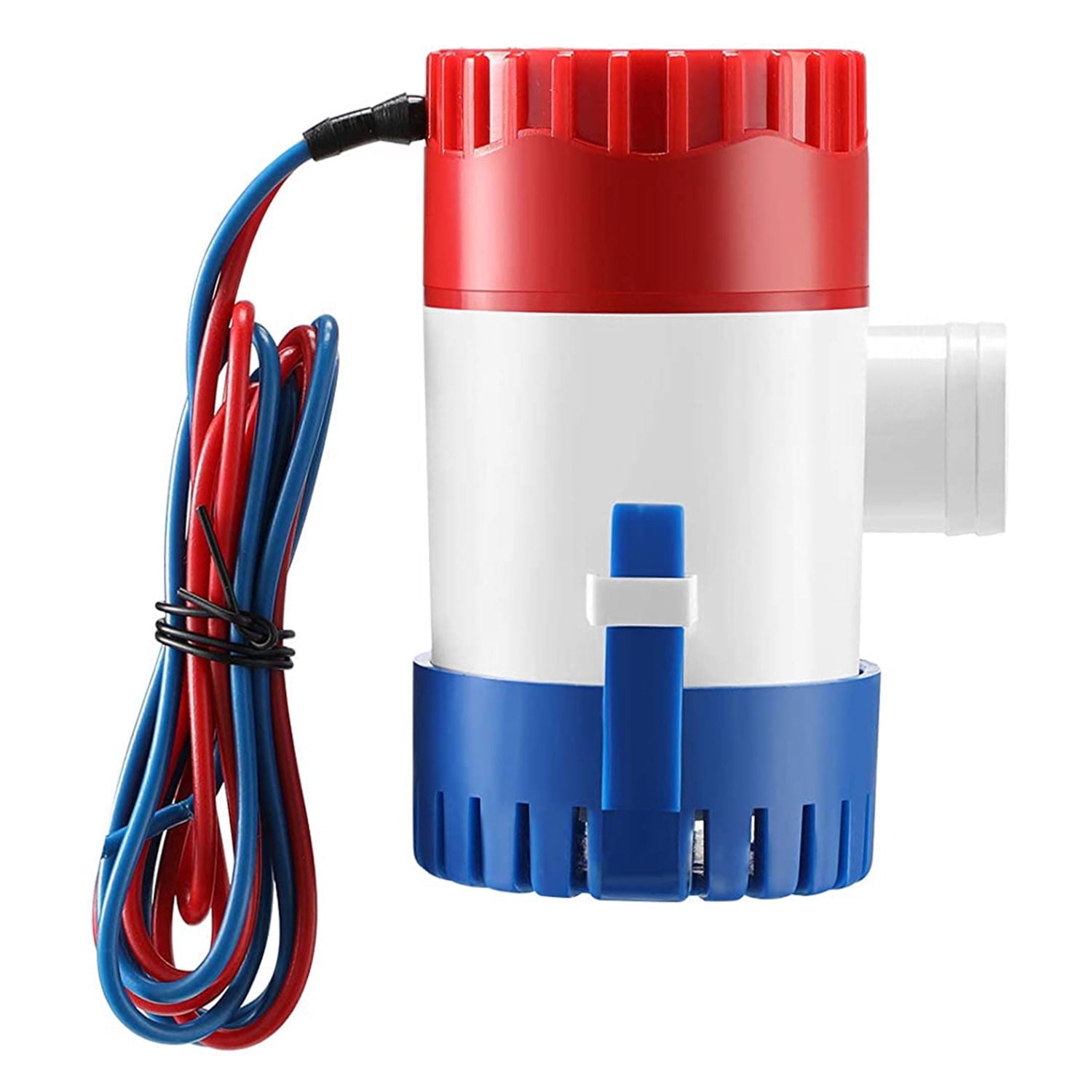 Boat Bilge Water Pump TeqHome 12V 1100GPH Non-Automatic Marine Electric ...