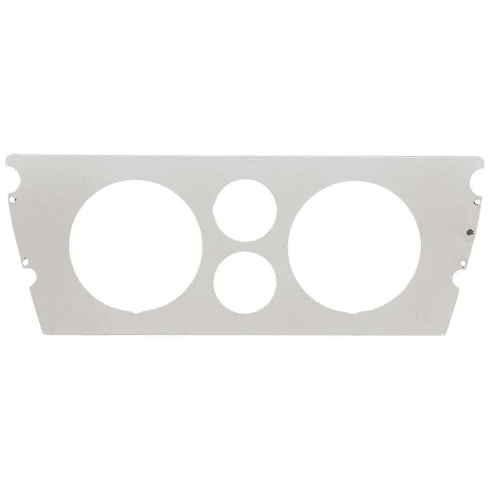Boat Billet Gauge Panel 69657 | 15 5/8 x 6 Inch Blank Aluminum ...