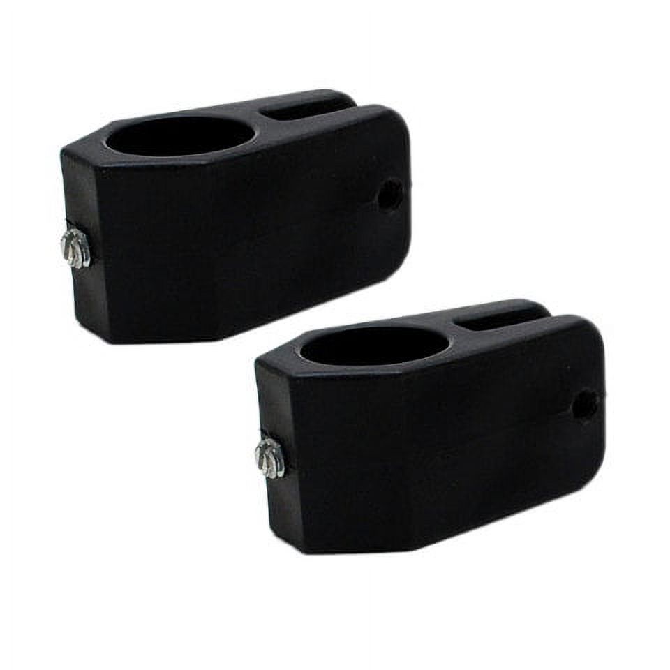 Boat Bimini Jaw Slides | 7/8 Inch Black Nylon (Pair) - Walmart.com