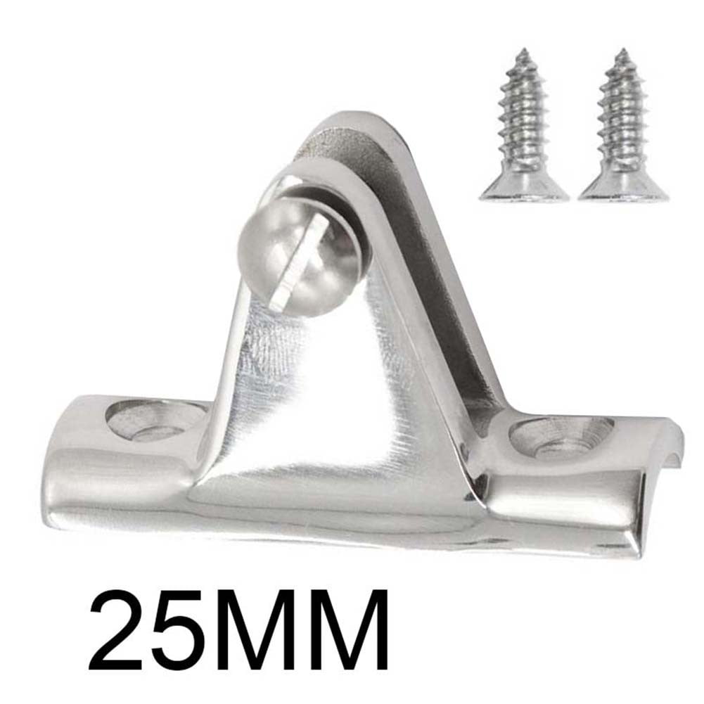 Boat Bimini Top Deck Hinges Fitting Concave Base Hardware 316 stainless ...