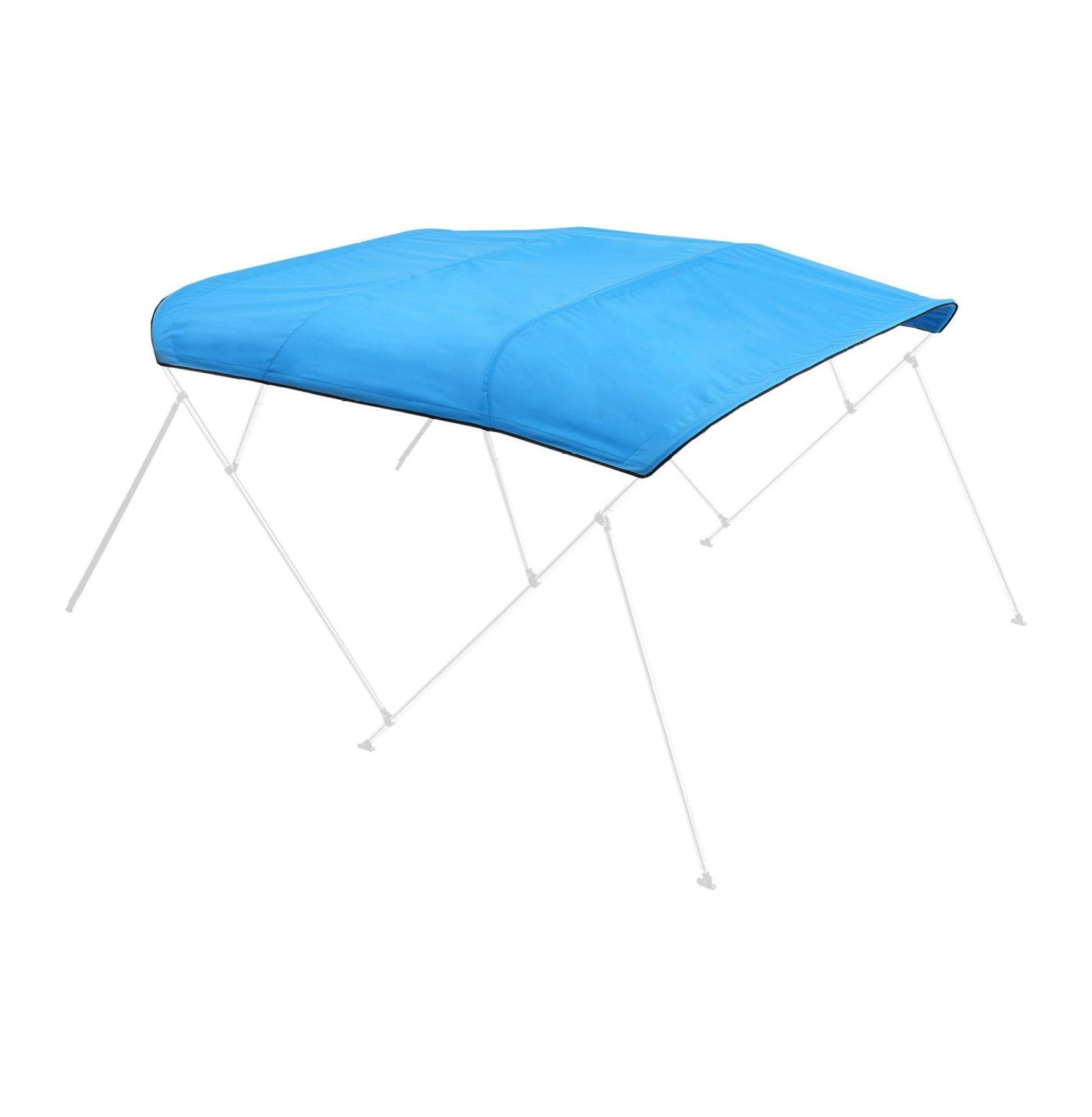 Boat Bimini Top Replacement Canopy 4 Bow 96"L (97-103")W Pacific Blue ...
