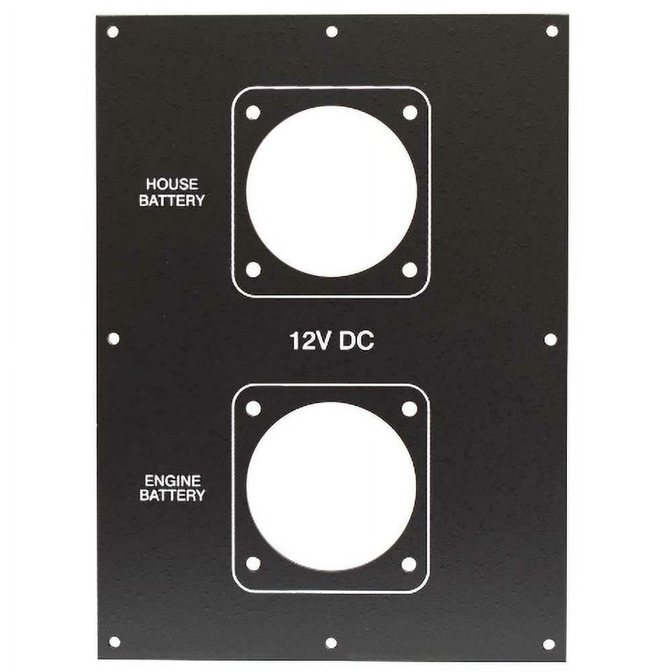 Boat Blank Battery Switch Panel 8906719 | Aluminum 12V DC - Walmart.com Boat Blank Battery Switch Panel 8906719 | Aluminum 12V DC - Walmart.com