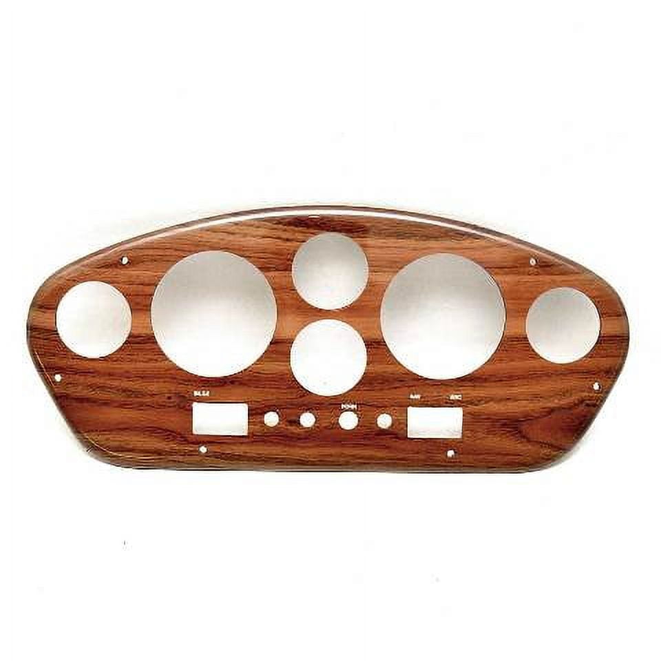 Boat Blank Gauge Panel | 16 1/4 x 7 1/8 Inch Woodgrain Plastic ...
