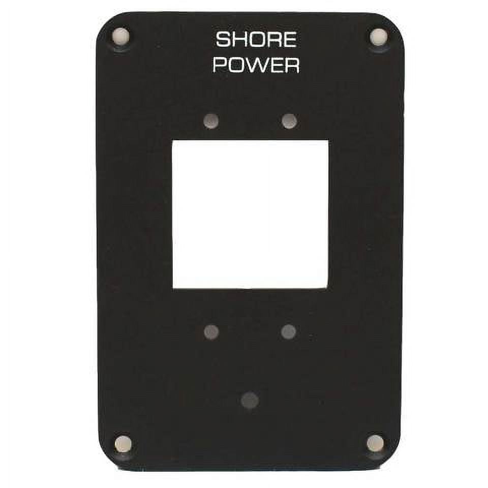 Boat Blank Panel S2-325942-0 | Shore Power 3 x 4 1/2 Inch Aluminum ...