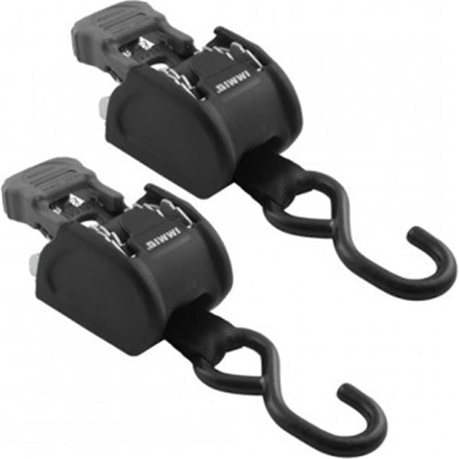 Boat Buckle 1 in. Retractable Transom Tie - Down System - Walmart.com