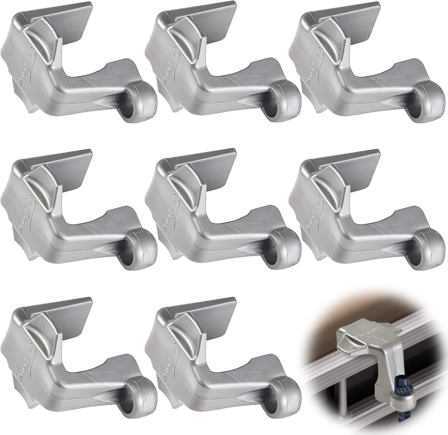 Boat Bumper Clips, Pontoon Boat Fender Clips for Docking, Pontoon Boat ...