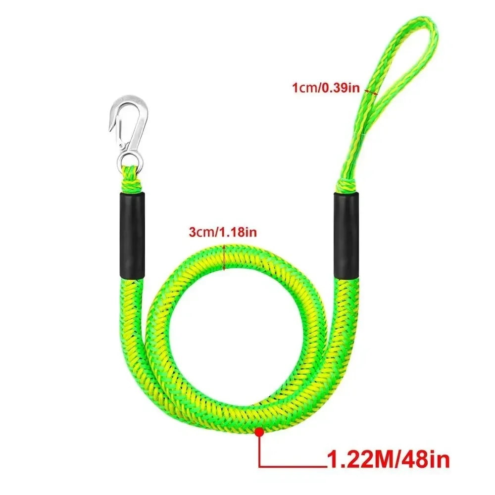 Boat Bungee Dock Lines Cords Docking Rope For Kayak Watercraft SeaDoos ...