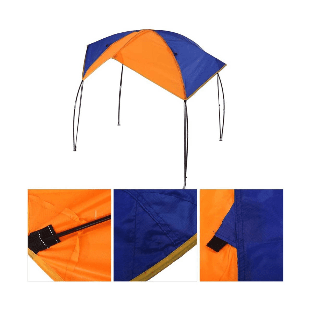 Boat Canopy Sun Shade Inflatable Canoe Ship Kayak Cover Sunscreen ...