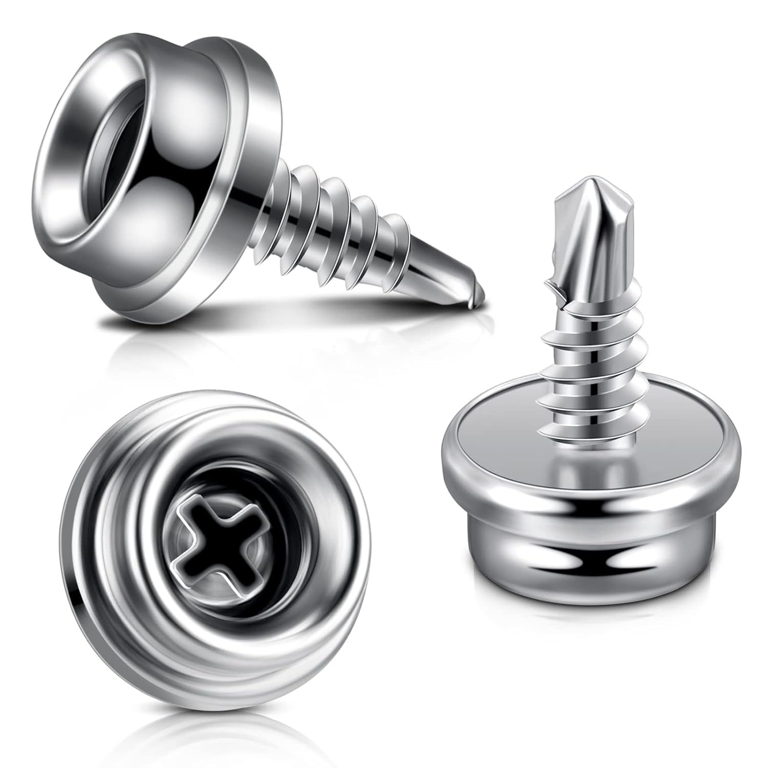 Boat Canvas Snaps Stainless Steel Screw Boat Cover Metal Snaps 3/8 Inch ...