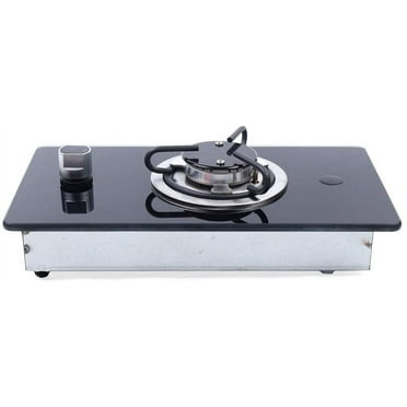 Miumaeov 1 Burner LPG Gas Stove Hob Cooktop +Sink Comb with Tempered ...