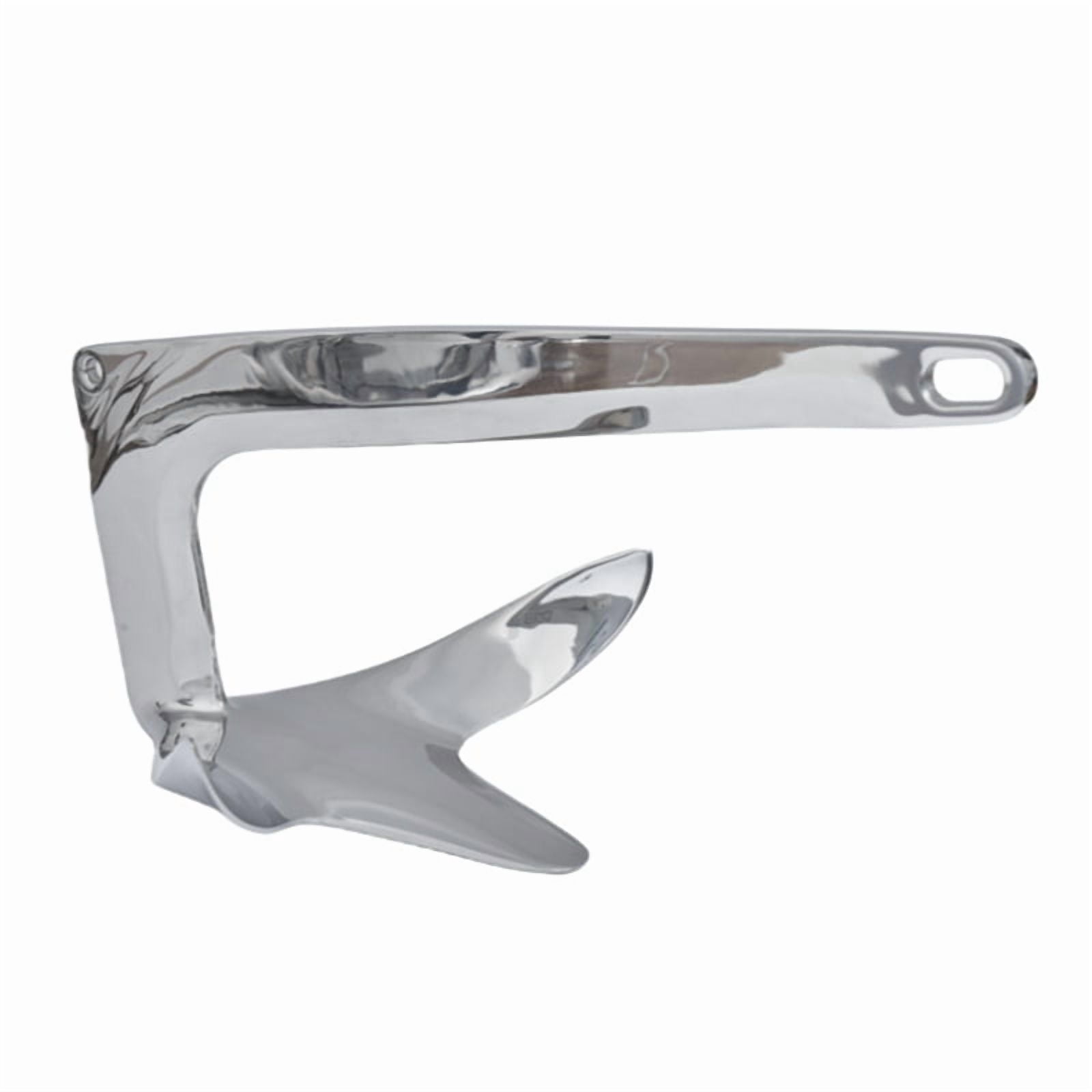 Boat Claw Anchor 1kg 316 Stainless Steel High Holding Power Anchor Plow ...