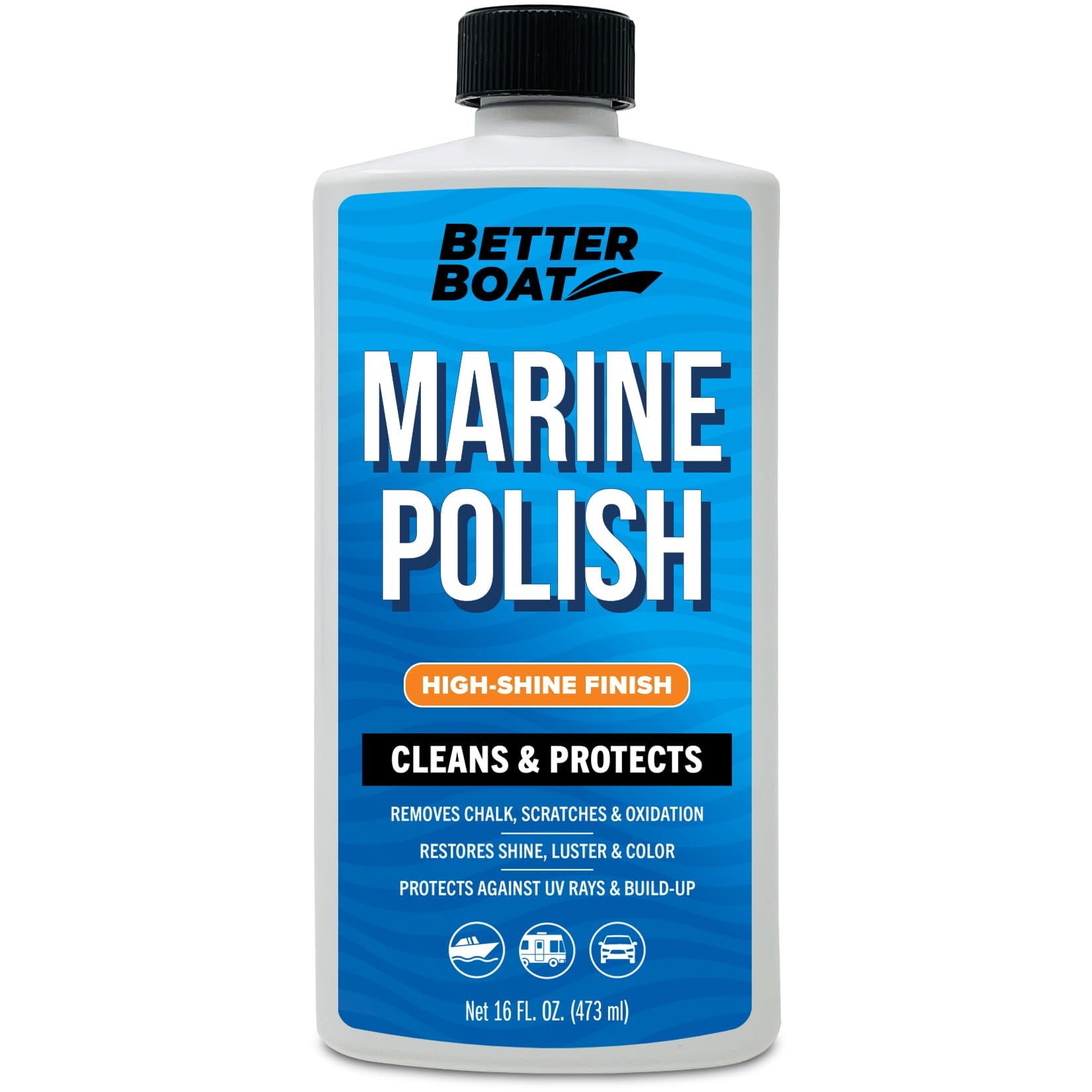 Boat Cleaner Wax Marine Polish for High Gloss Gel Coat Restorer Boat ...
