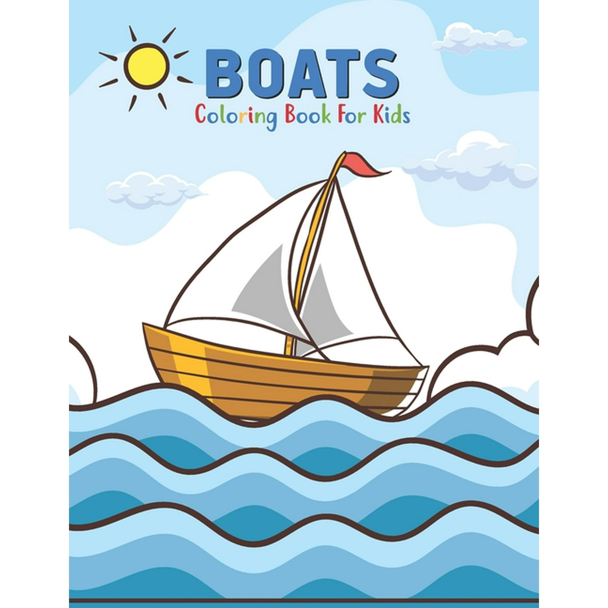 Sailboat Coloring Pages