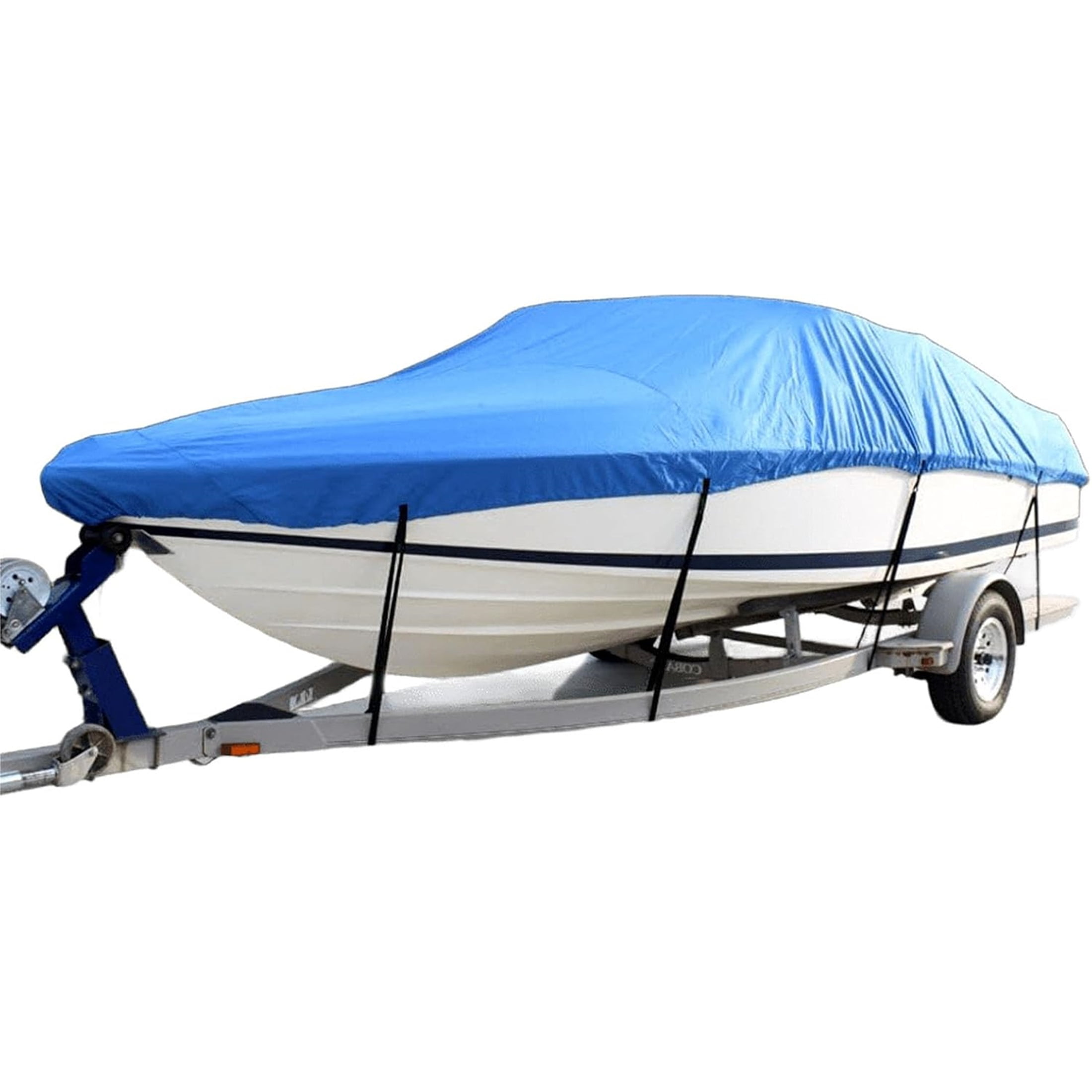 Boat Cover Waterproof, All Weather Protection, Fits V-Hull, Tri-Hull ...