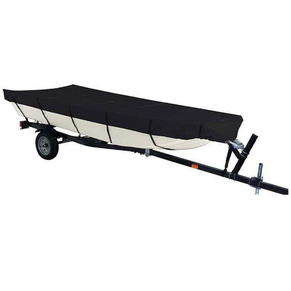 Boat Cover, Waterproof Heavy Duty 210D Marine Grade Trailerable Boat ...