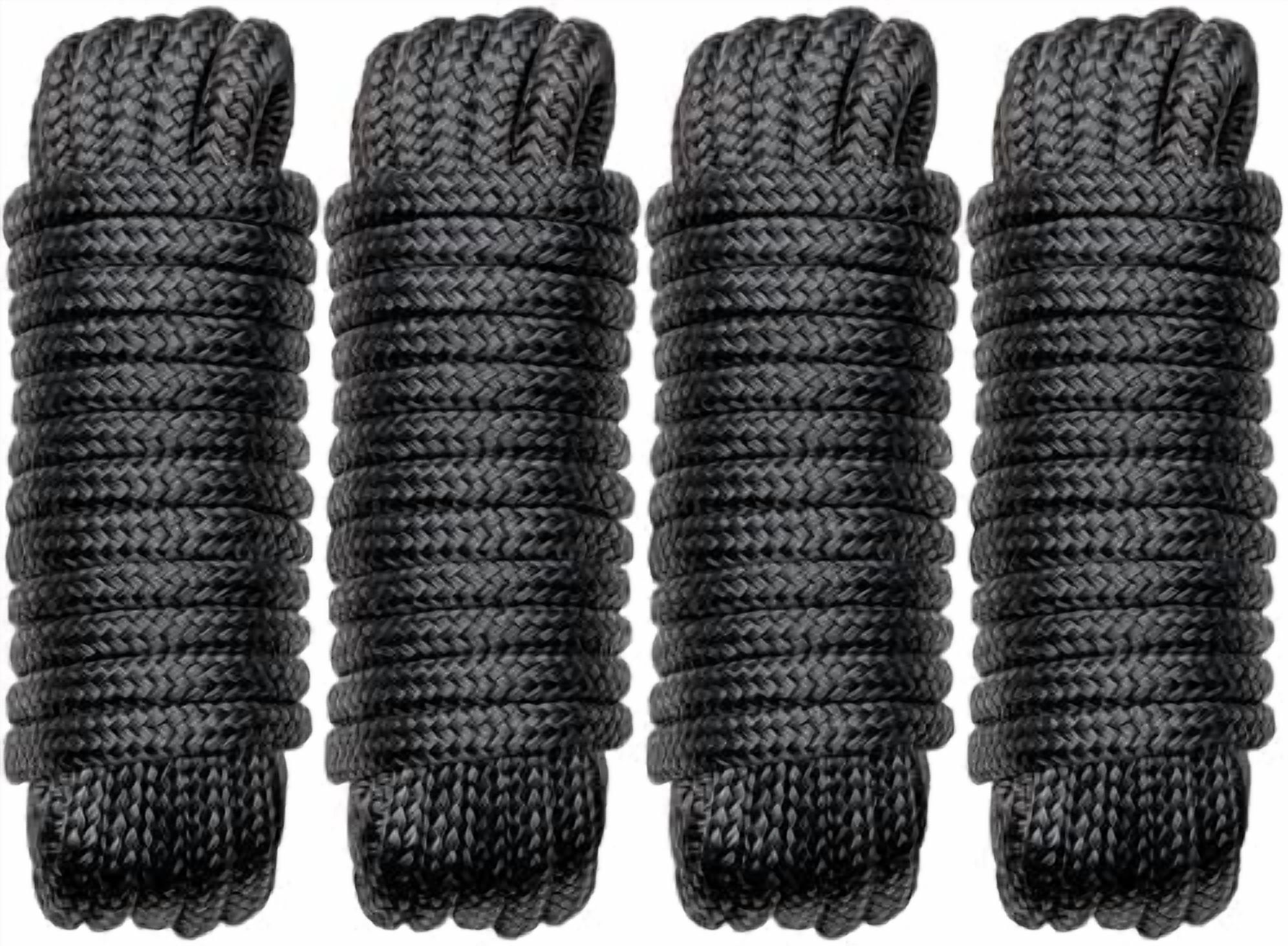 Boat Dock Lines Marine Rope - 1/2" x 15ft with Pre-Spliced 12" Loop ...