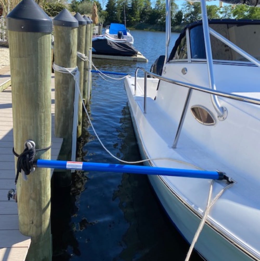Boat Dock Mooring System - Self-Adjusting, Quick-Install Docking Device ...