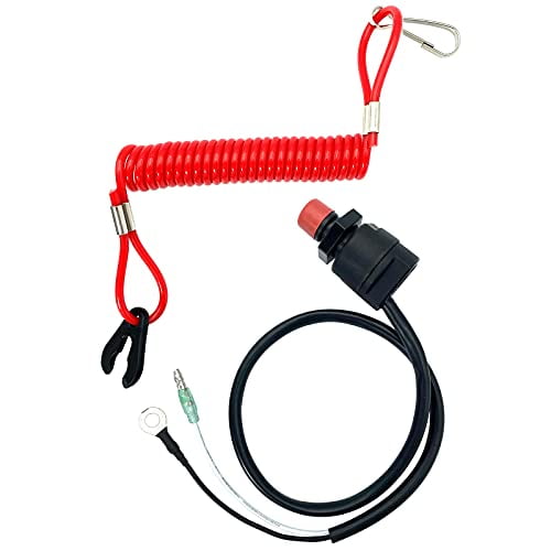 Boat Engine Emergency Stop Switch Safety Tether Lanyard Replacement for ...