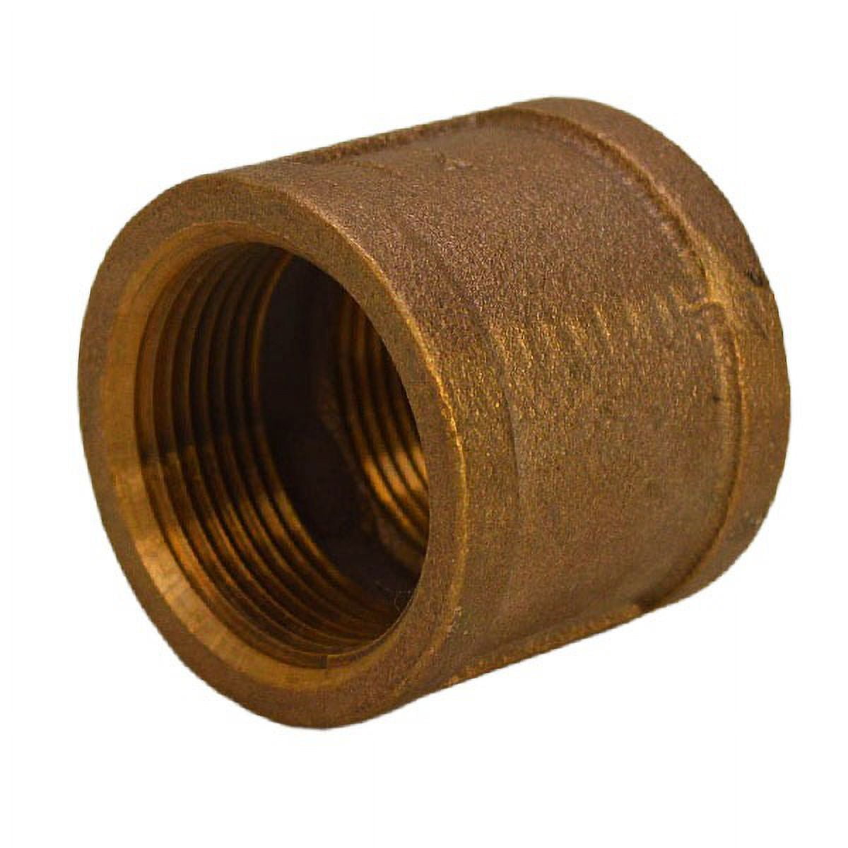 Boat Female Coupler Fitting | 1 1/4 Brass Threaded - Walmart.com
