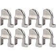 Boat Fender Clips, Adjustable Pontoon Boat Square Rail Fender Cleats ...