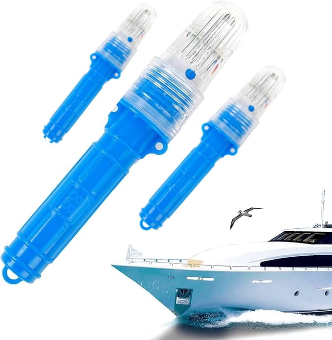 Boat Flares, 2025 Upgraded Electronic Boat Flare Coast Guard Approved ...