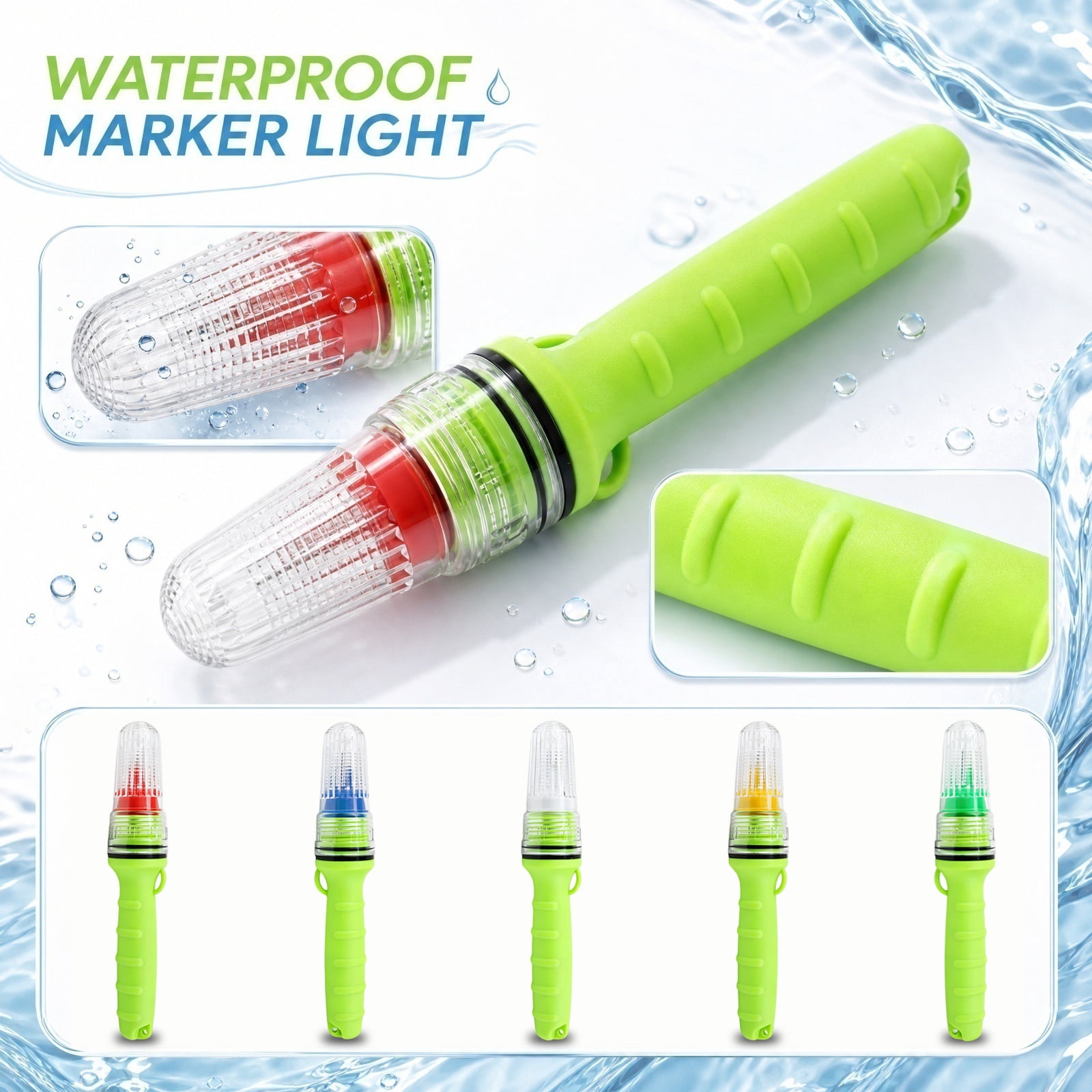Boat Flares & Emergency Signals - Waterproof Marine LED Flares for ...