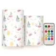 Boat Flickering Flameless Candles Battery Operated with Remote Timer ...