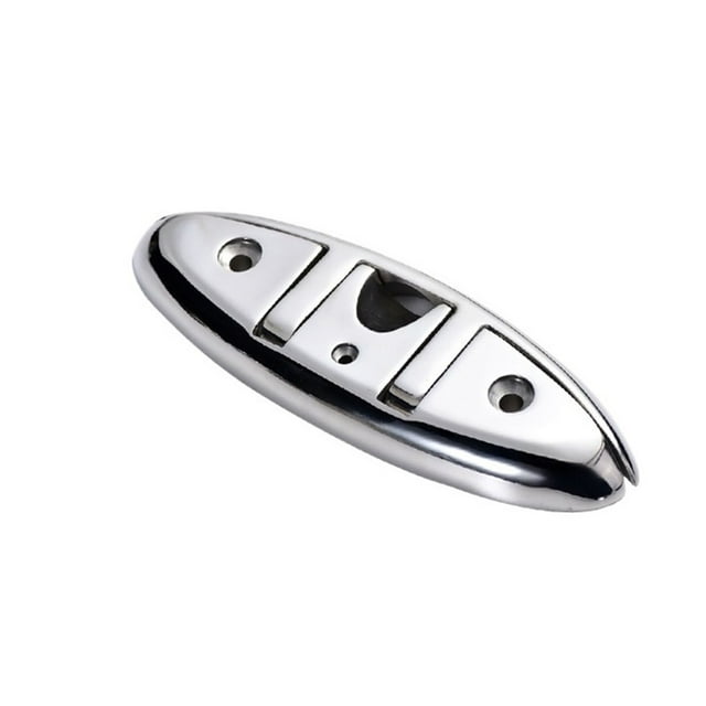 Boat Flip Up Cleat Deck Folding Flush Dock Mount Cleat Marine Stainless ...
