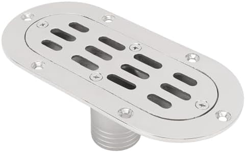 Boat Floor Deck Drain, Anti Clogging 316 Stainless Steel Mirror ...
