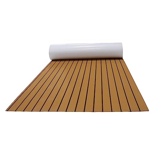 Boat Flooring EVA Foam Boat Decking Faux Teak Marine Flooring Boat Mat ...