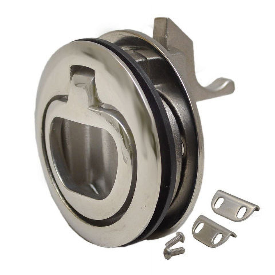 Boat Flush Pull Hatch Latch | 2 Inch Stainless Steel - Walmart.com