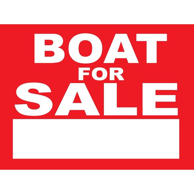 Boat For Sale Sign Metal Tin Sign 8x12 Inches Caution Danger Safety ...