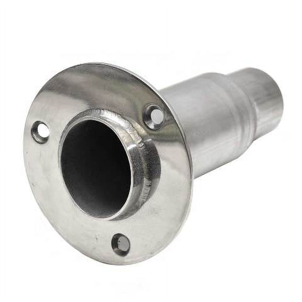 Boat Generator Exhaust Tip 13035 | 2 Inch Stainless w/Flapper Rubber ...