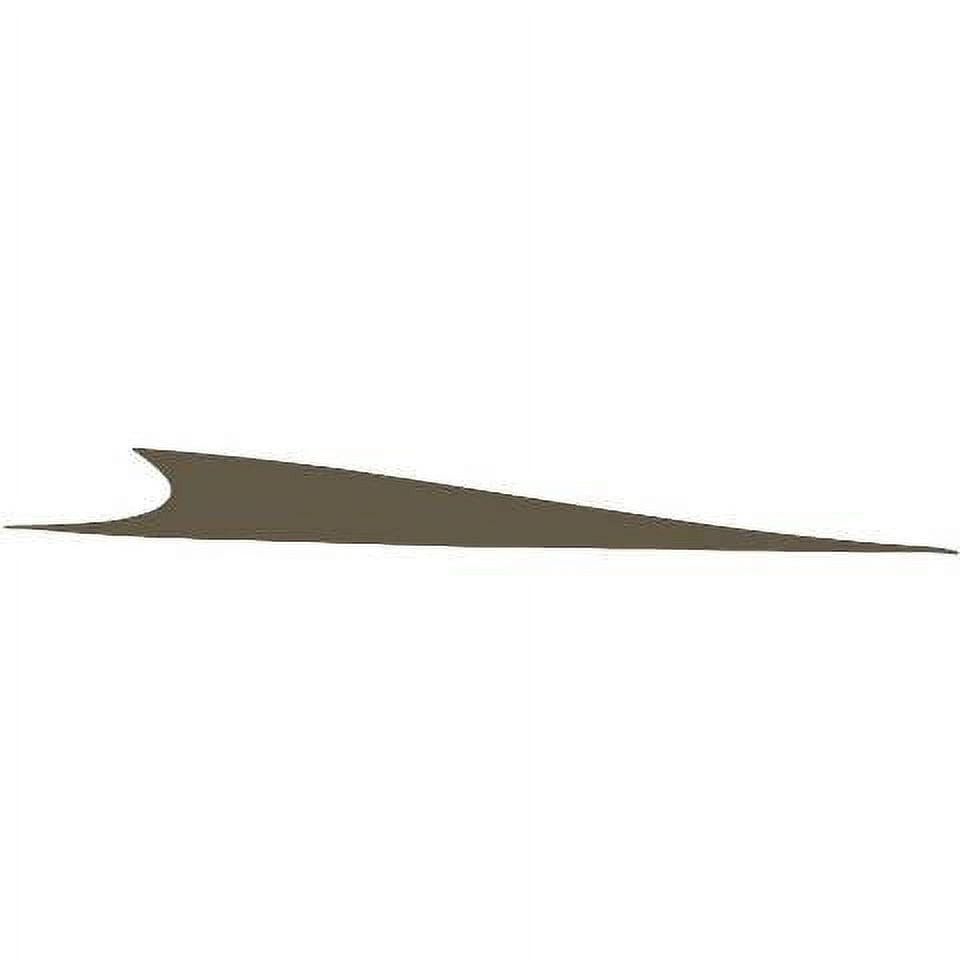 Boat Graphic Decal | 45 1/8 x 4 1/4 Inch Olive Green Starboard ...