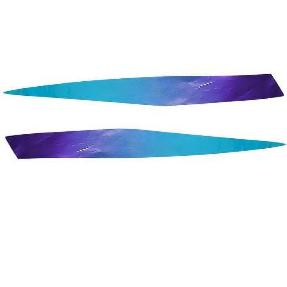 Boat Graphic Decals | 68 x 7 Inch Purple Blue Stickers (Set of 2 ...