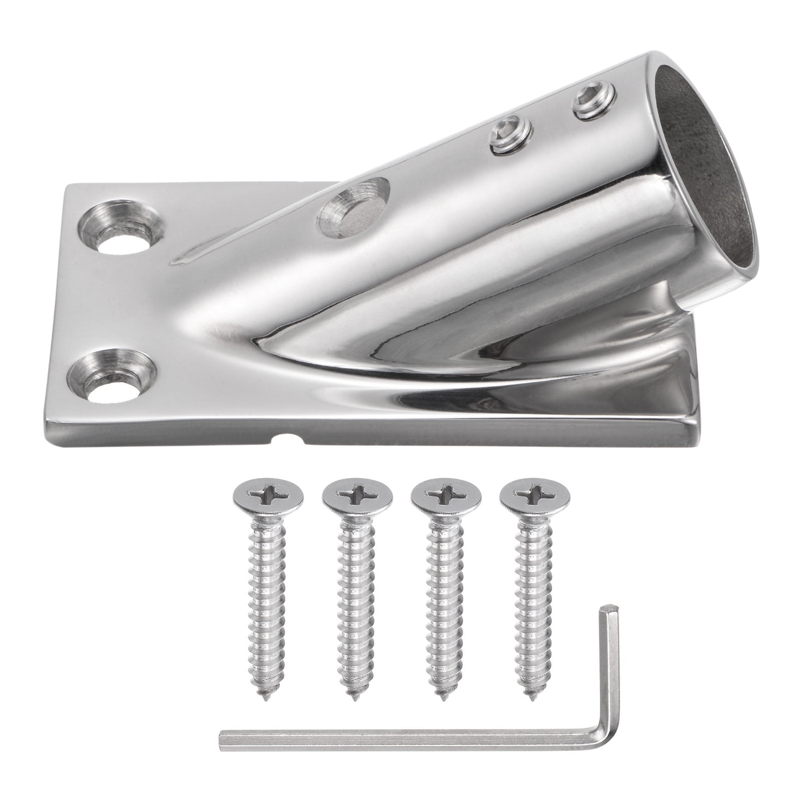 Boat Hand Rail Fitting, 30 Degree 1 Inch Rectangular Boat Hand Rail ...