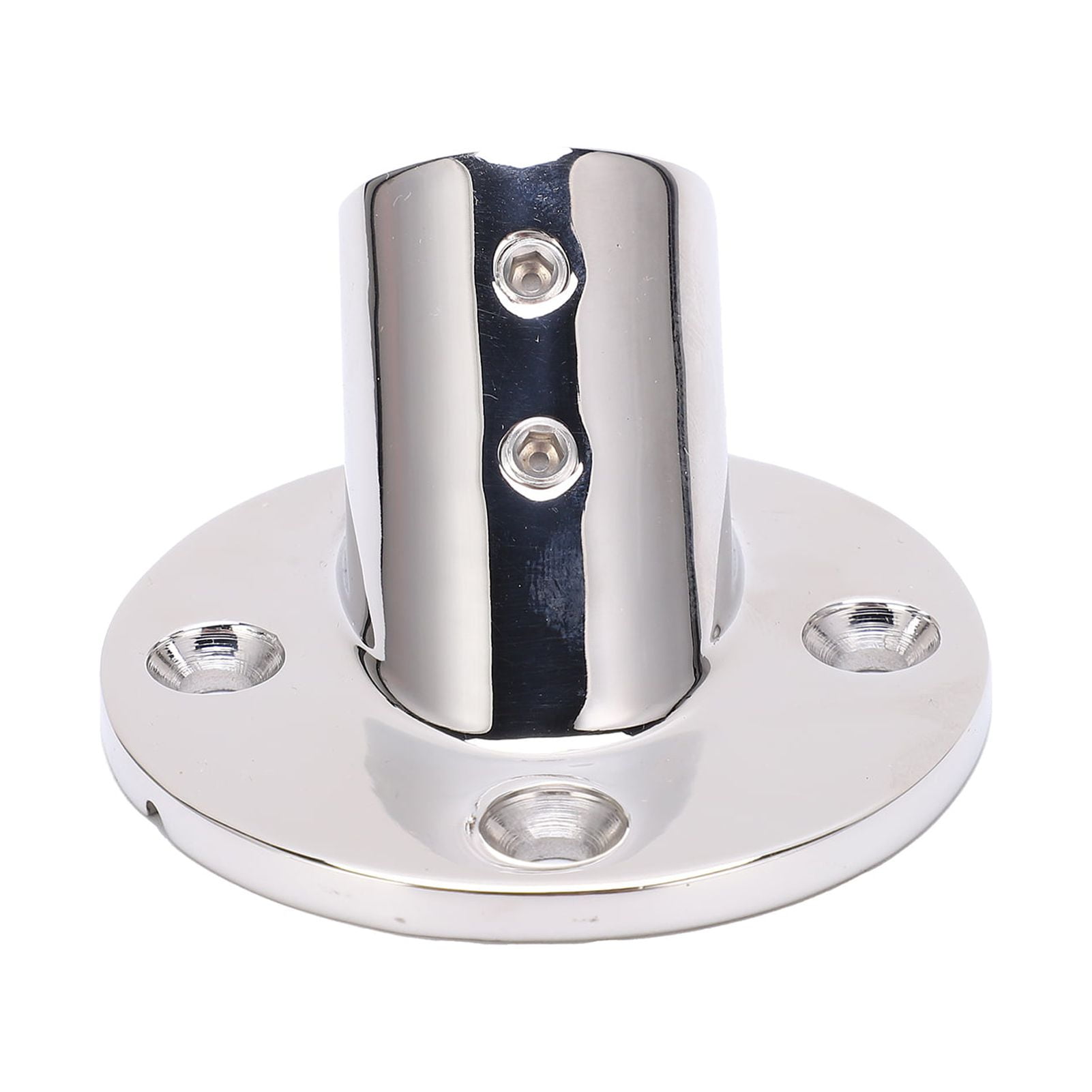 Boat Hand Rail Fitting Stainless Steel 45 Degree Round Base Tube Marine ...