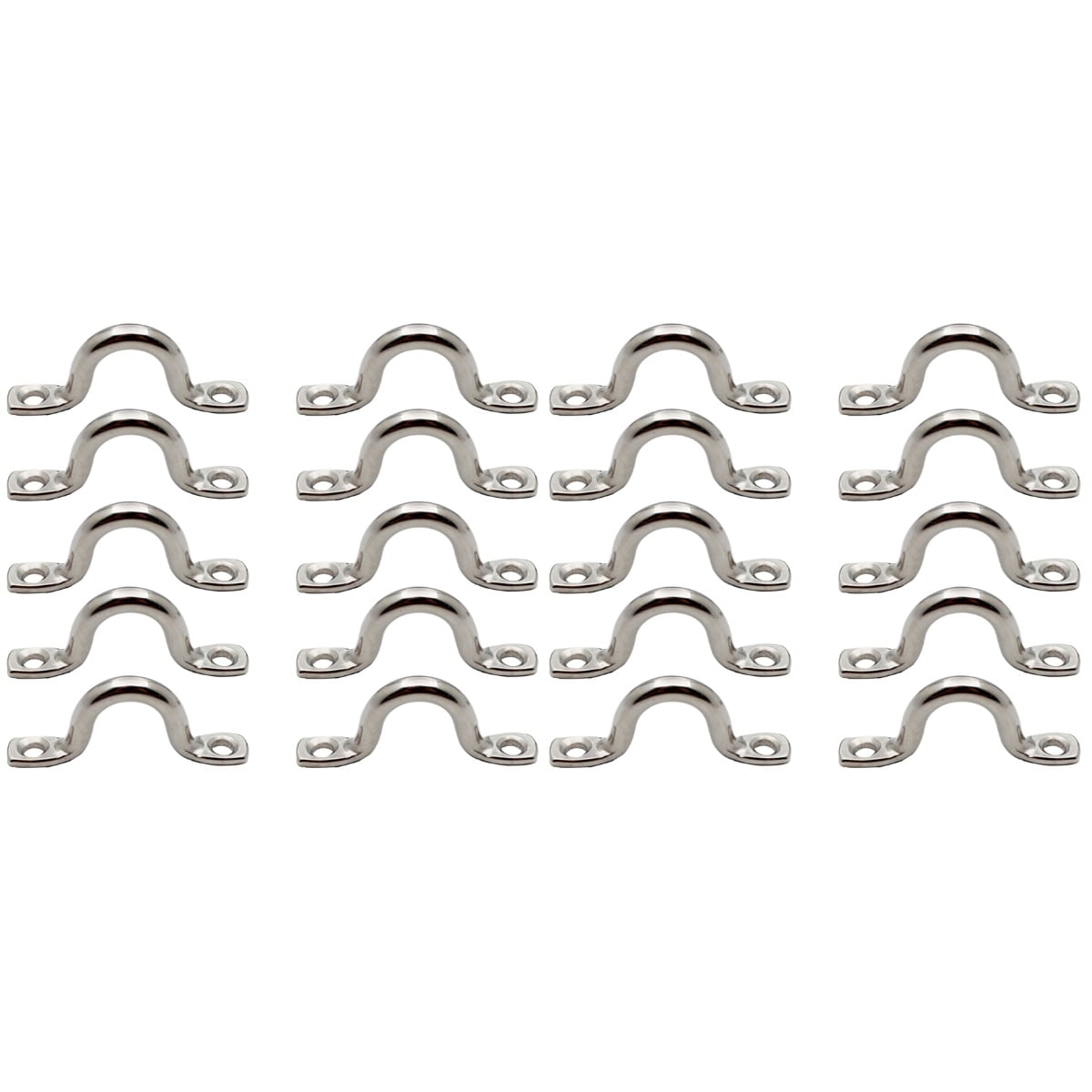 Boat Handle Plate Staple Ring Handles Rigging Eye Hooks Bimini Top PAD ...