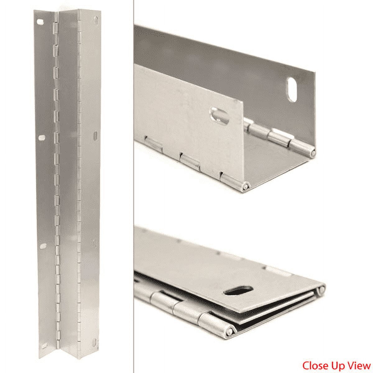 Boat Hatch Multi Hinge | 24 x 2 1/2 Inch Aluminum - Walmart.com