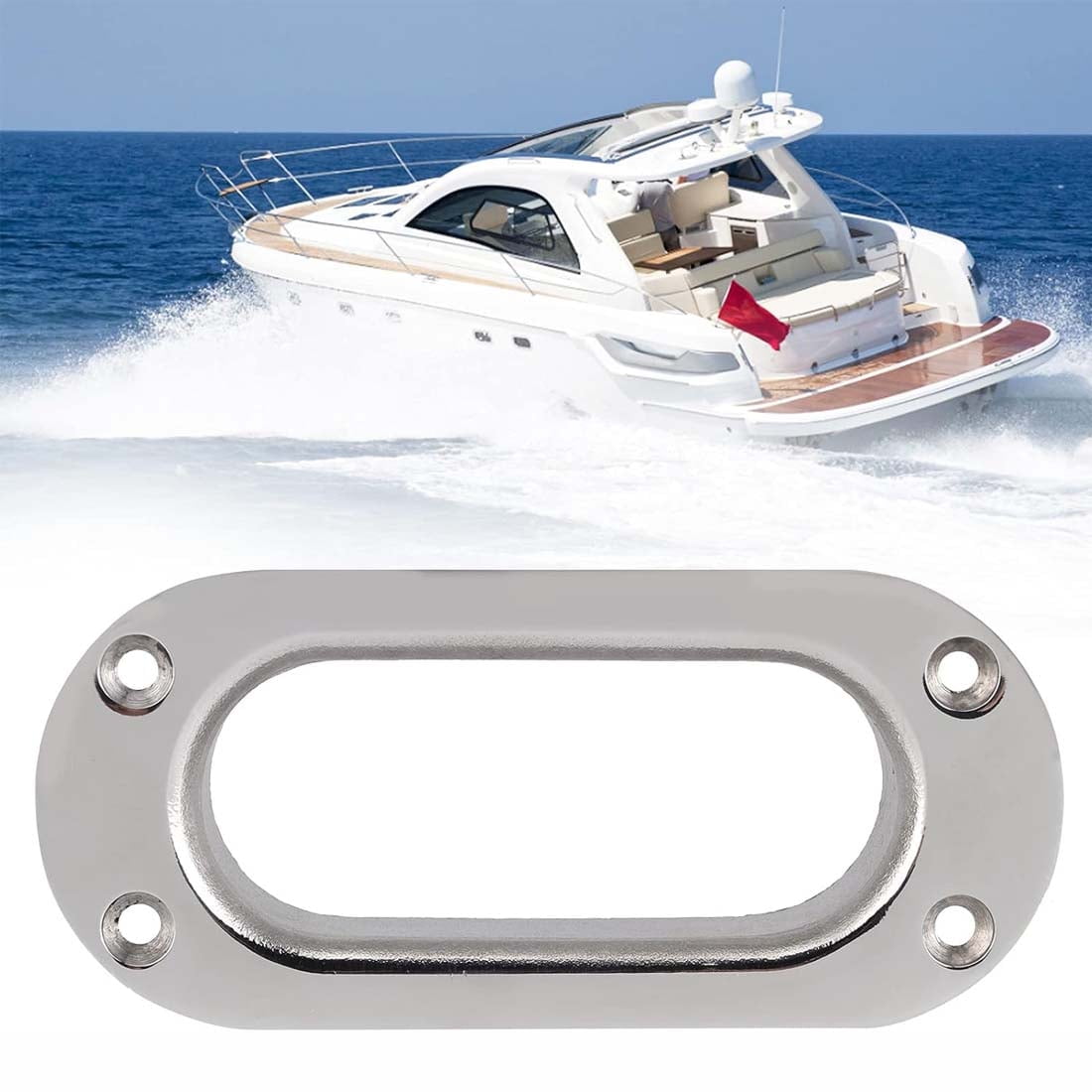Boat Hawse Fairlead, 316 Stainless Steel Fairlead Cable Guide ...