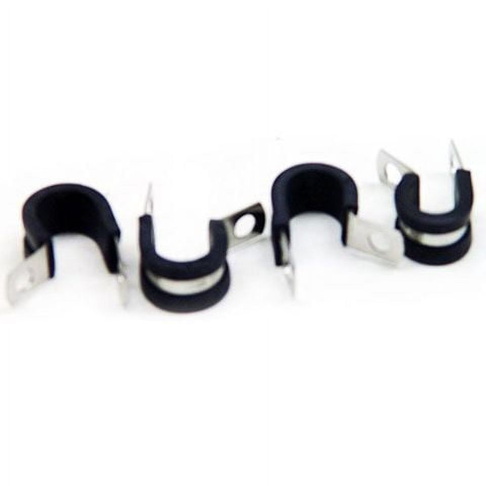 Boat Hose Cable Clamps | 1/2 Inch Cushioned Loop Stainless (Set of 4 ...