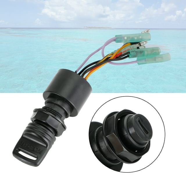 Boat Ignition Key Switch fit for Mercury Outboard Control Box Motor 87 ...